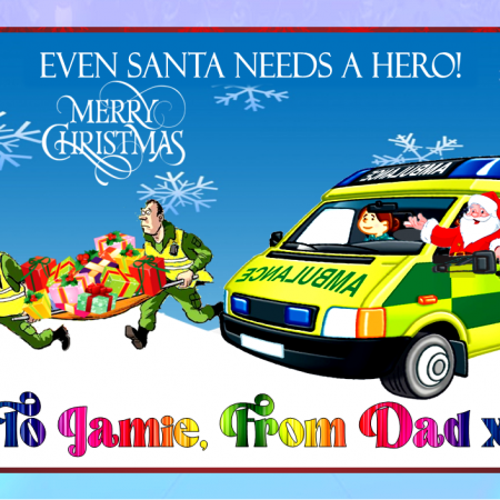 Emergency Services Fire Ambulance Police Personalised Chocolate Bars ...