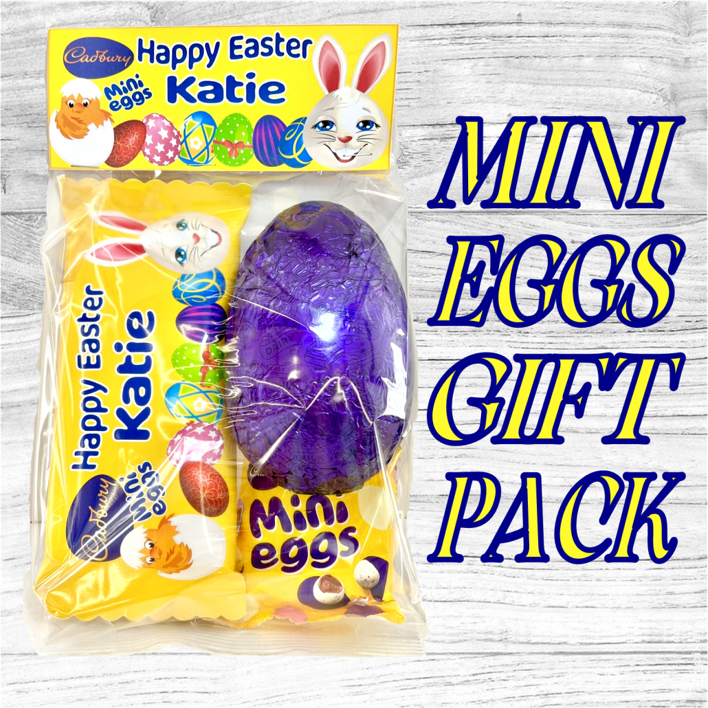 Personalised Cadbury's Mini Eggs Gift Pack - Sixpenny Christmas